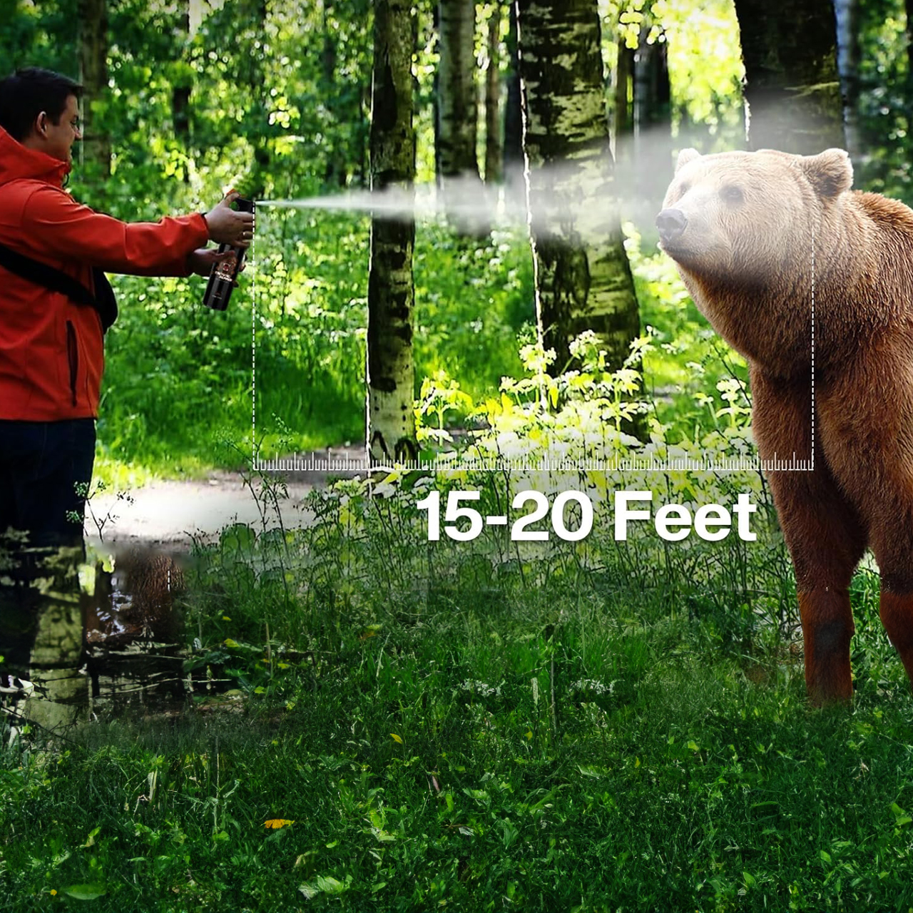 Bear Spray vs Pepper Spray Comparison - FIGHTSENSE