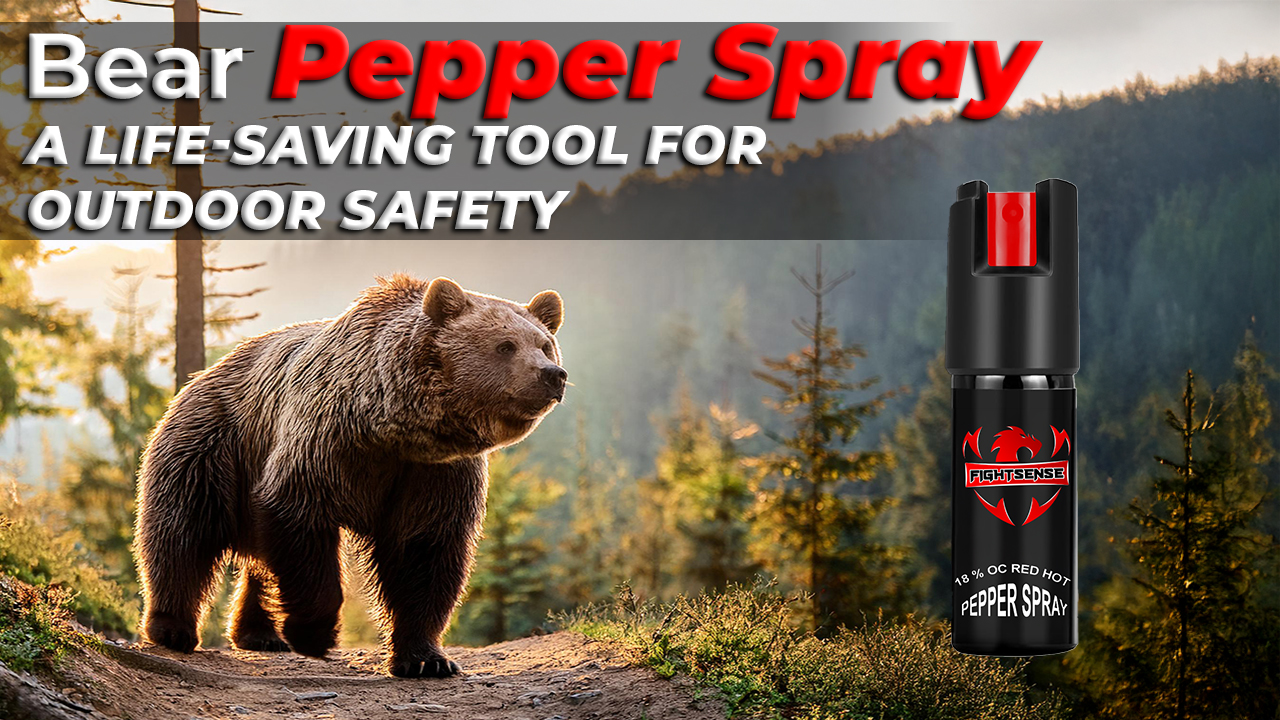 Bear Pepper Spray: A Life-Saving Tool for Outdoor Safety - FIGHTSENSE