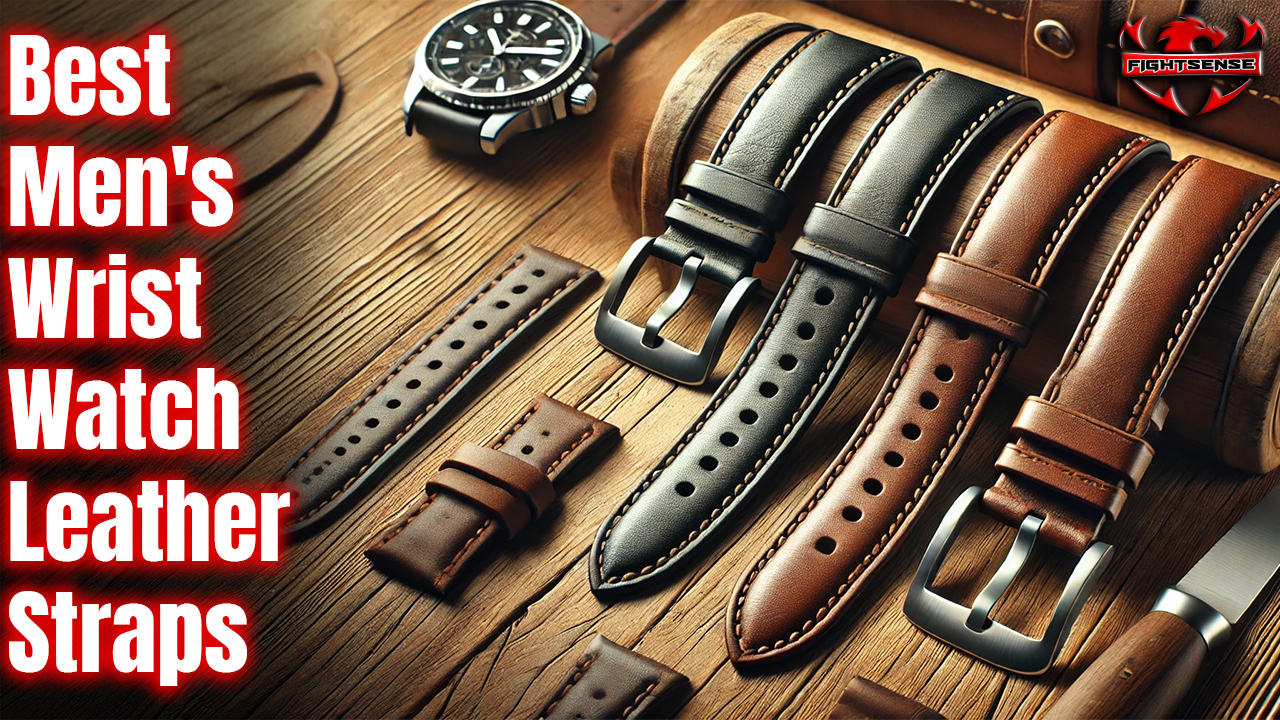Best Men's Wrist Watch Leather Straps for Style & Comfort - FIGHTSENSE