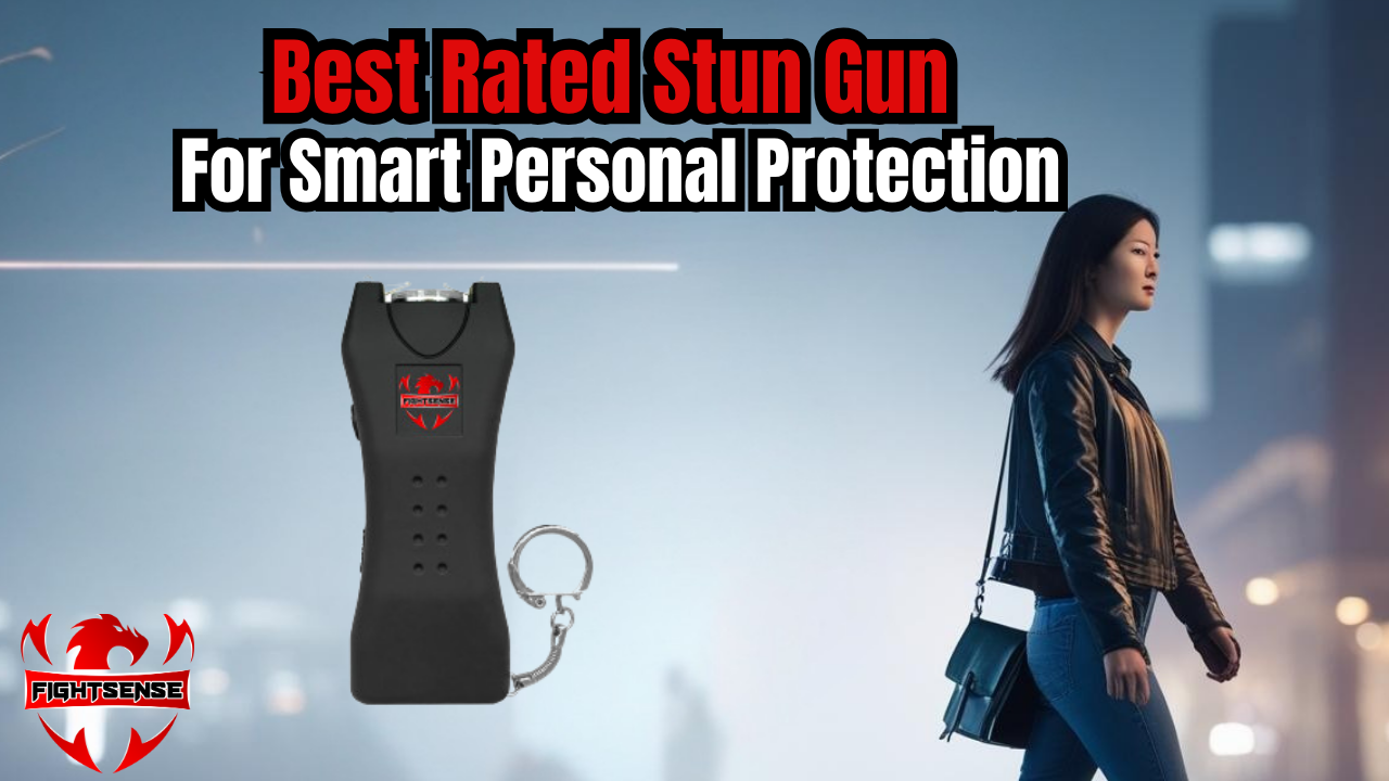 Best Rated Stun Gun for Smart Personal Protection - FIGHTSENSE