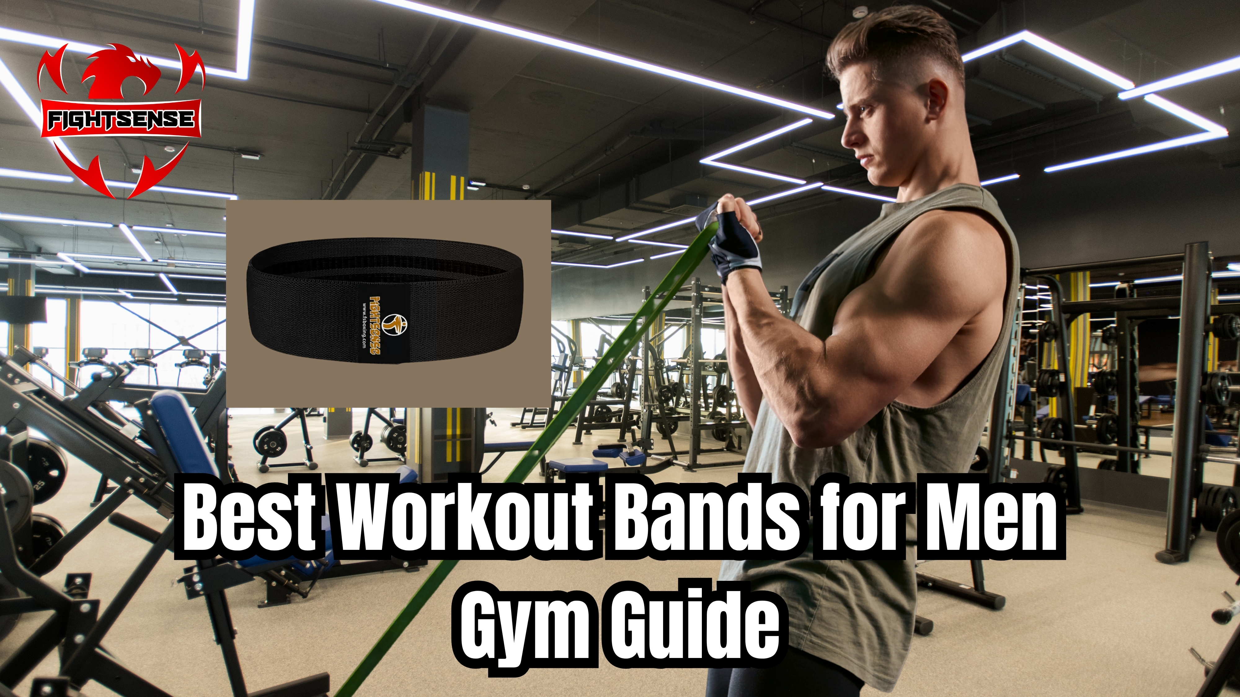 Best Workout Bands for Men Gym Guide - FIGHTSENSE