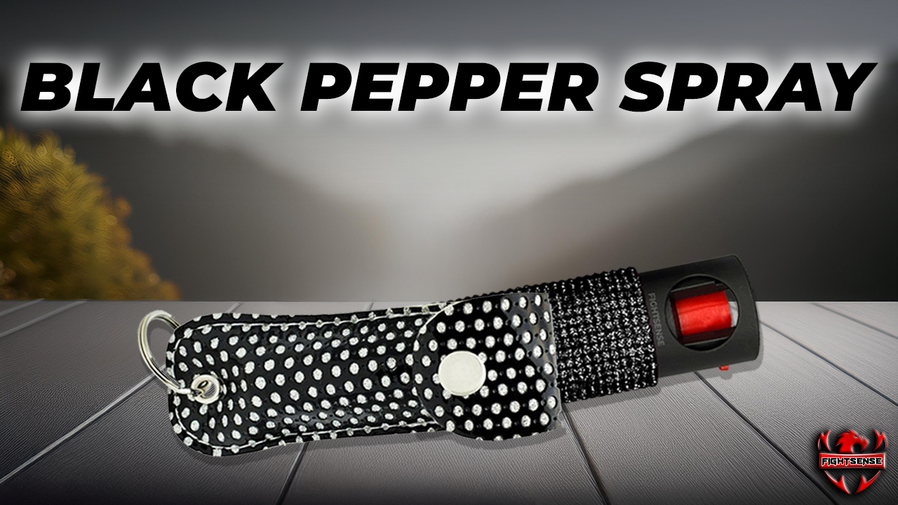 Black Pepper Spray: A Powerful Self-Defense Tool - FIGHTSENSE