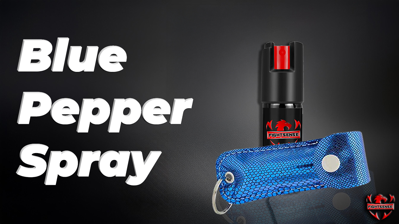 Blue Pepper Spray: A Stylish and Effective Self-Defense Option - FIGHTSENSE