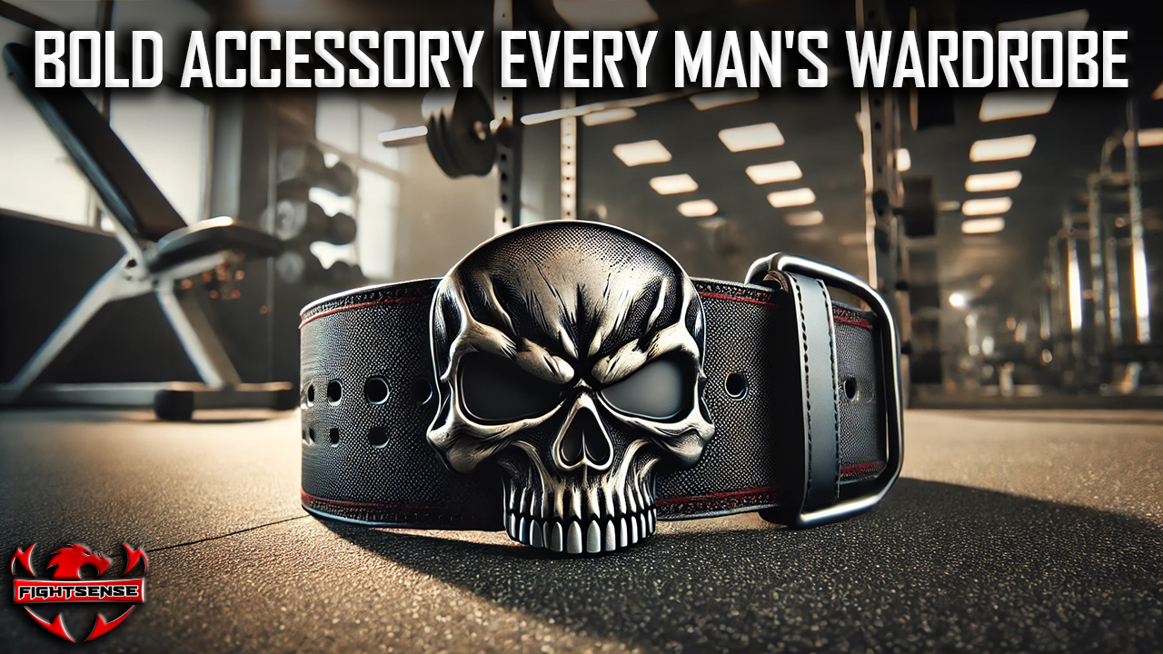 Bold Accessory Every Man's Wardrobe: Skull Belt - FIGHTSENSE