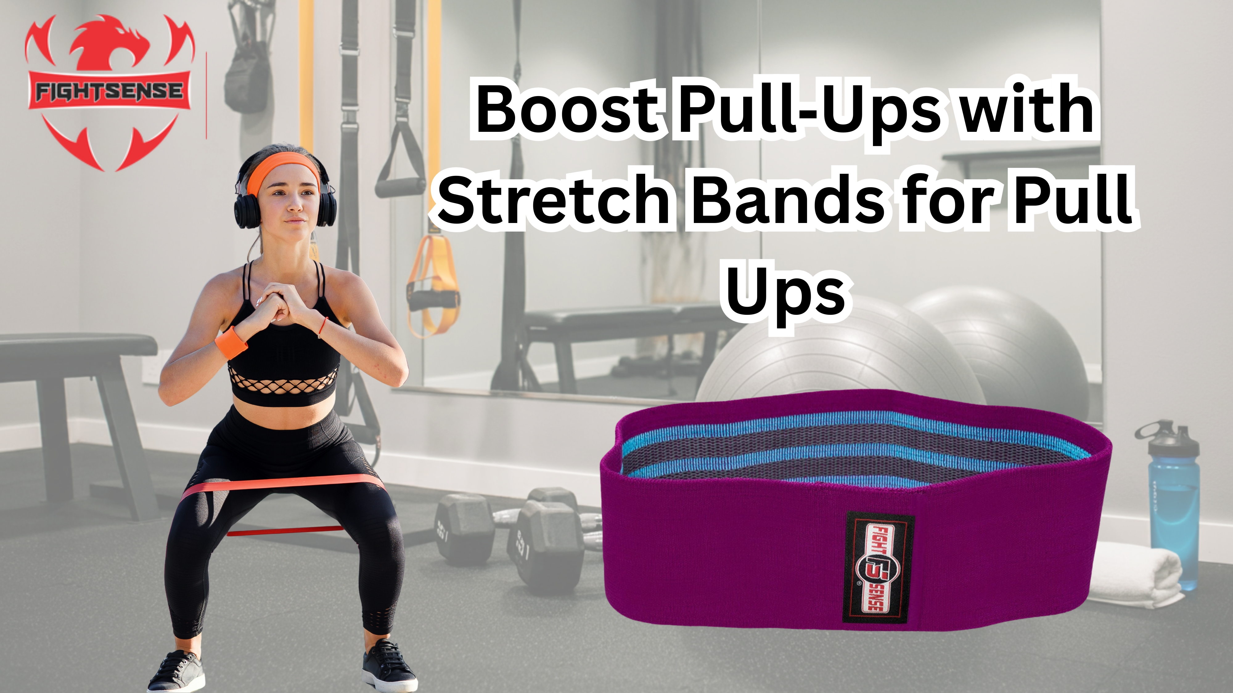 Boost Pull‑Ups with Stretch Bands for Pull Ups - FIGHTSENSE