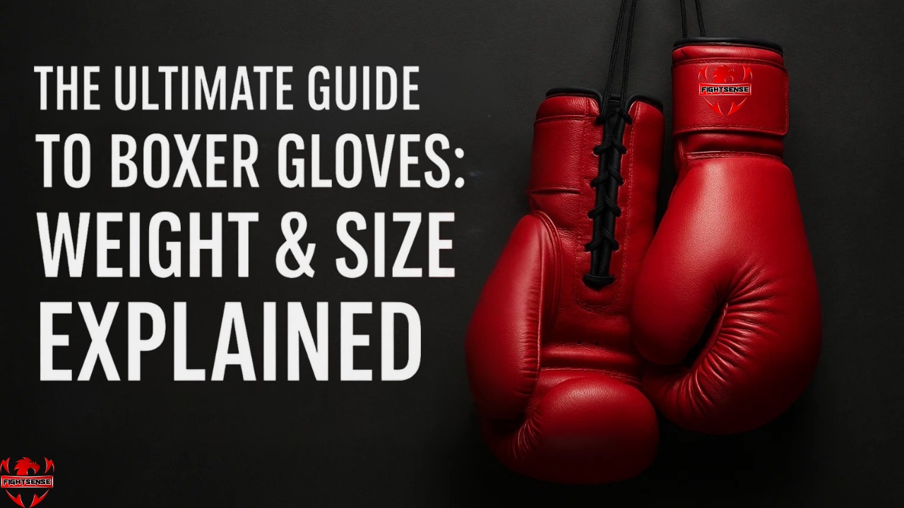 The Ultimate Guide to Boxer Gloves: Weight & Size Explained - FIGHTSENSE