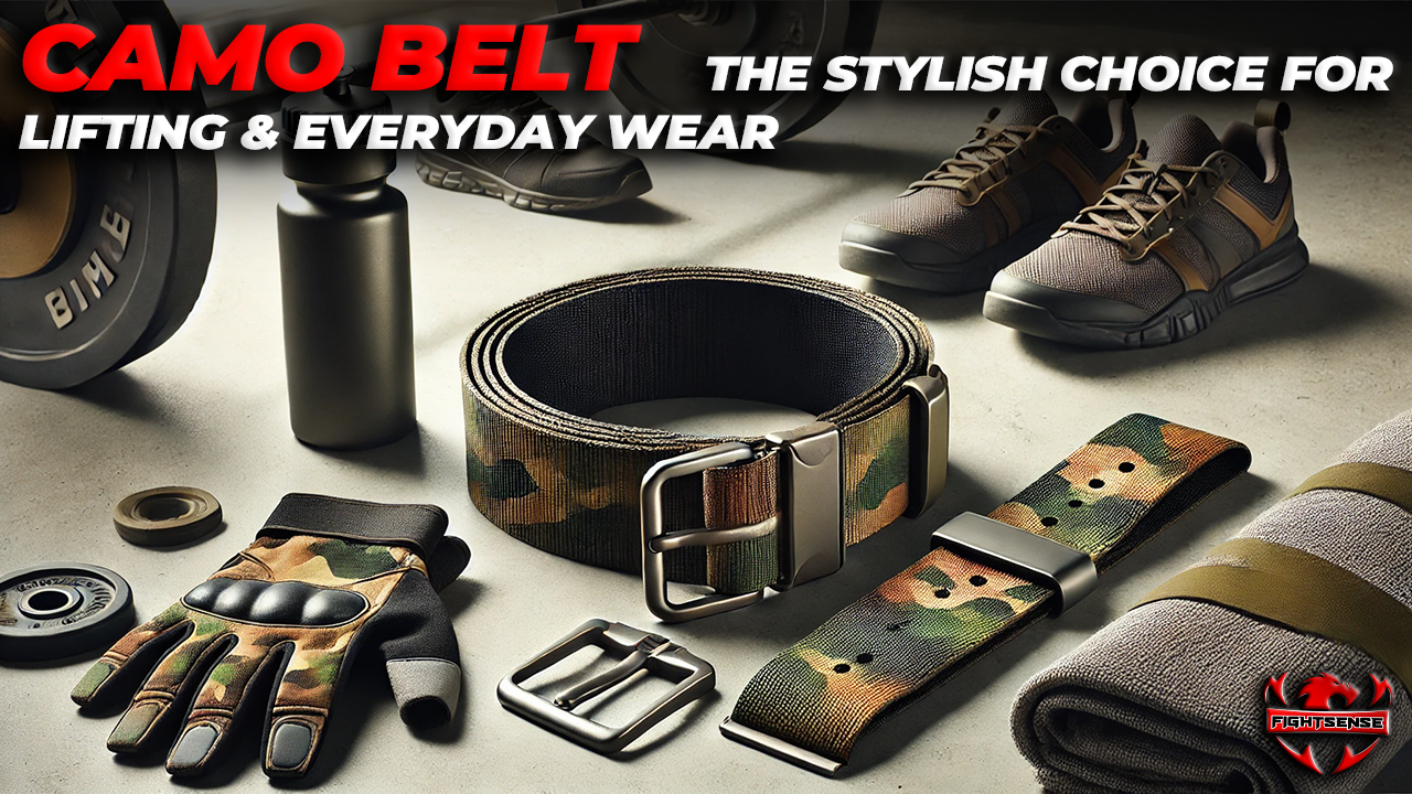 Camo Belt: The Stylish Choice for Lifting & Everyday Wear - FIGHTSENSE