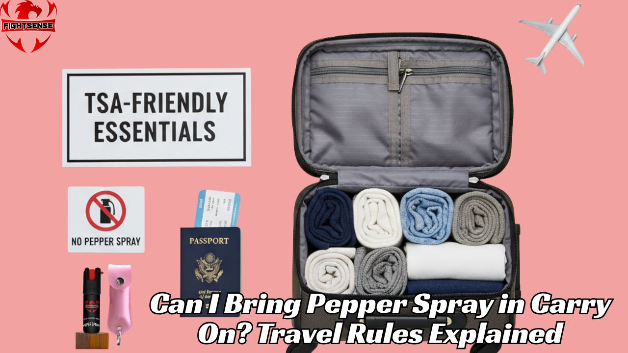 Can I Bring Pepper Spray in Carry On? Travel Rules Explained - FIGHTSENSE
