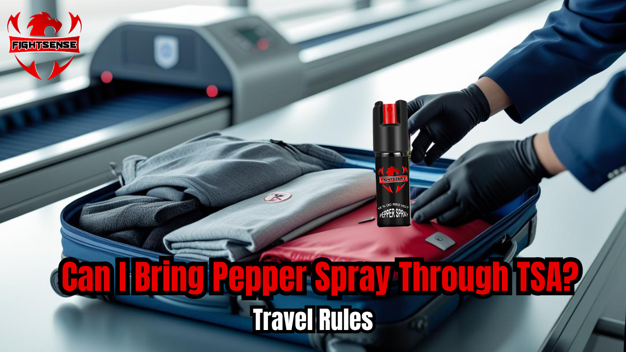 Can I Bring Pepper Spray Through TSA? Travel Rules - FIGHTSENSE
