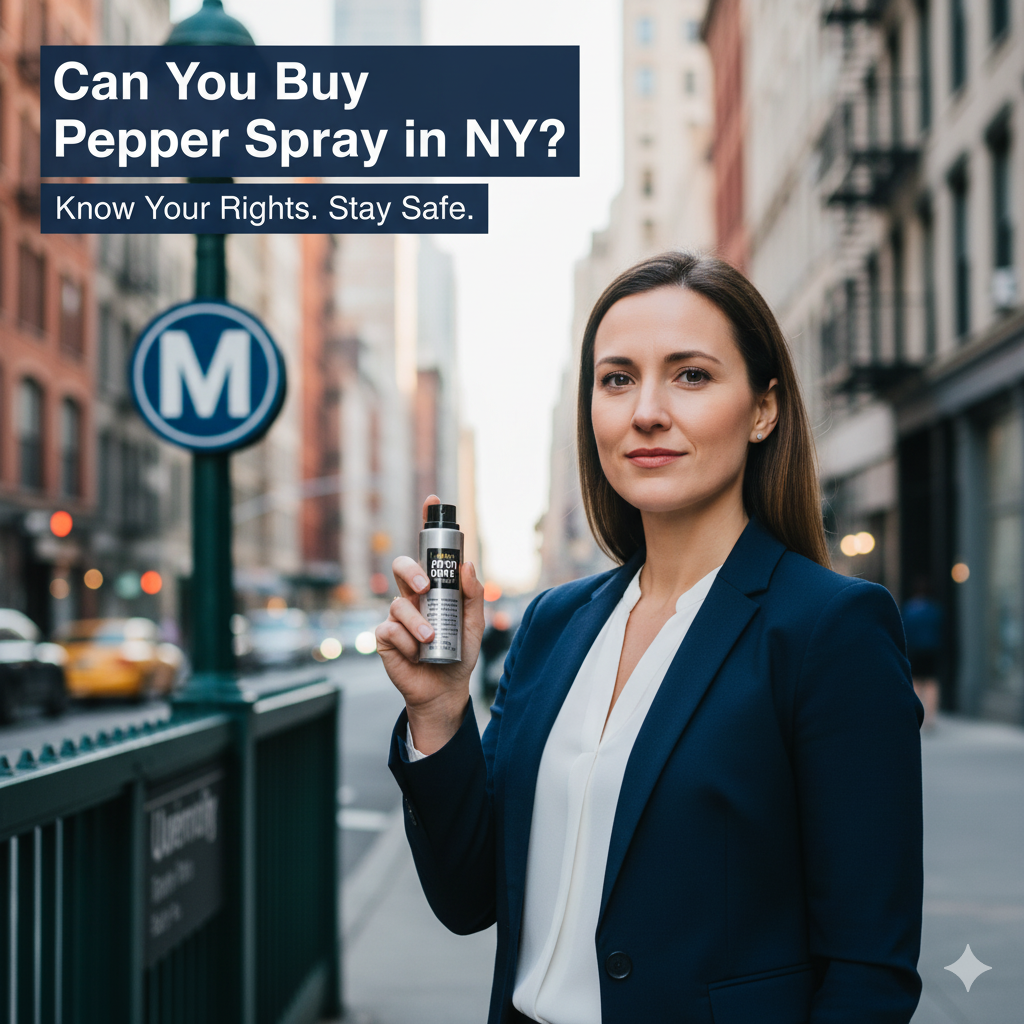 Can You Buy Pepper Spray in NY? Legal Guide - FIGHTSENSE