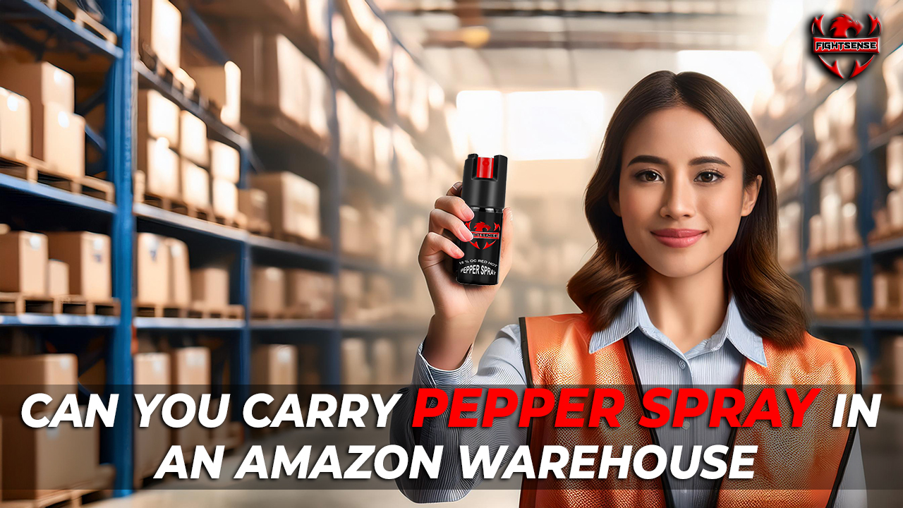 Can You Carry Pepper Spray in an Amazon Warehouse? - FIGHTSENSE
