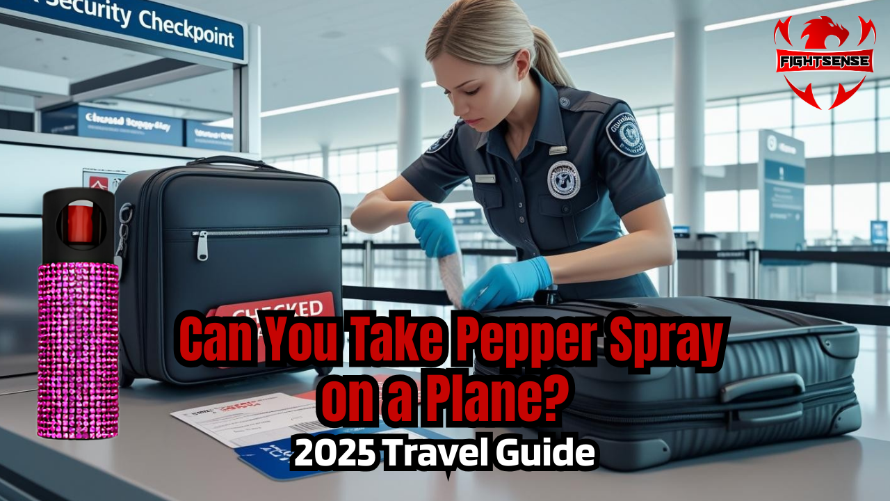 Can You Take Pepper Spray on a Plane? 2025 Travel Guide - FIGHTSENSE