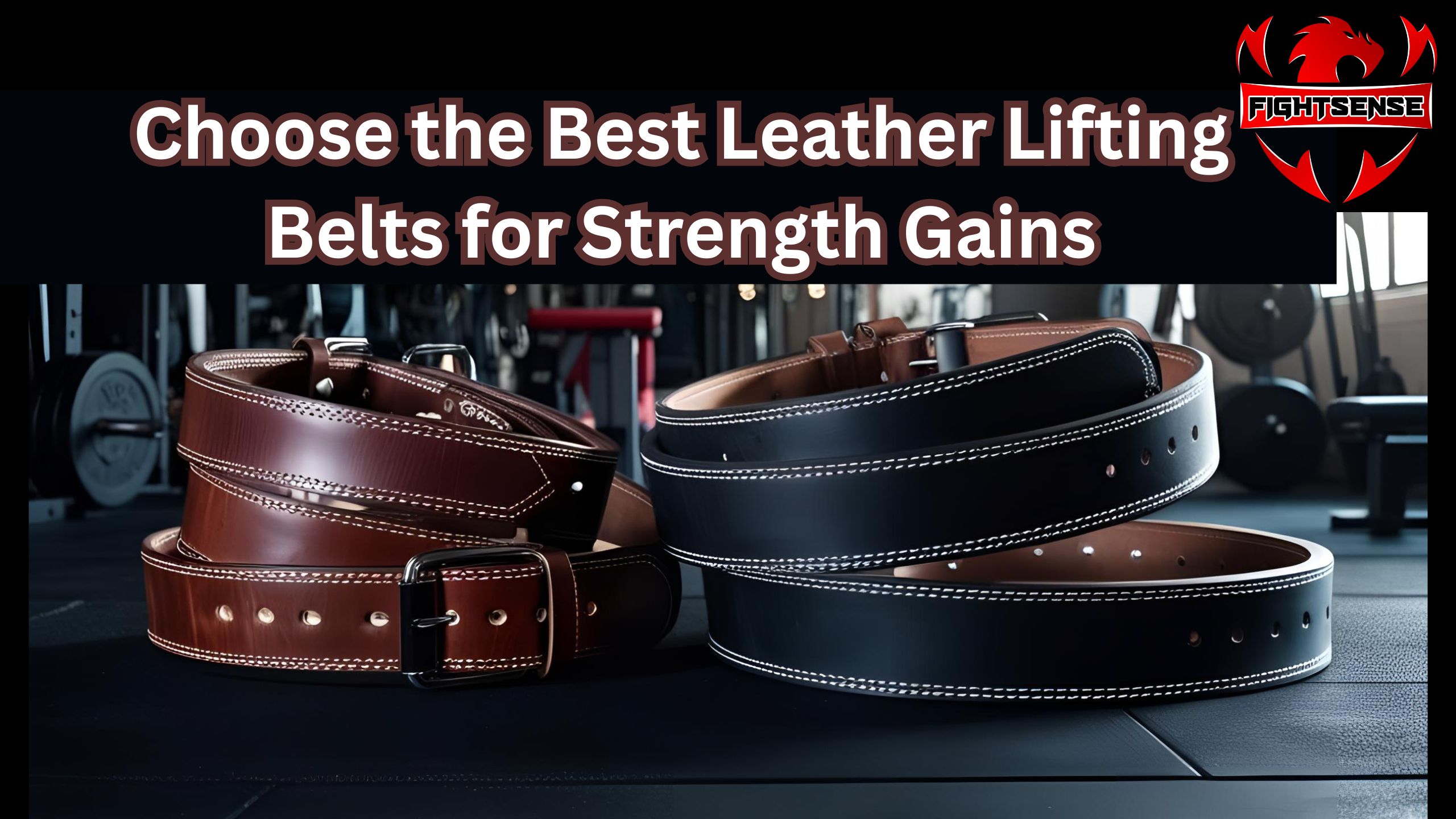 Choose the Best Leather Lifting Belts for Strength Gains - FIGHTSENSE