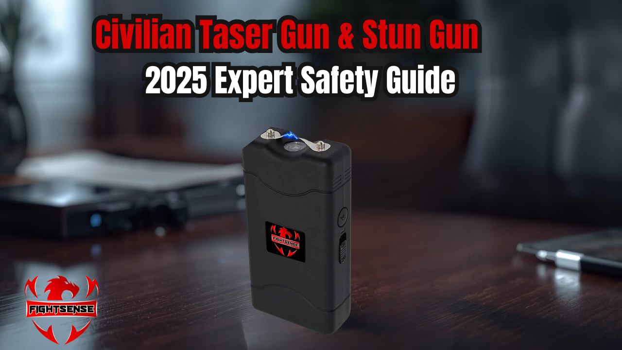 Civilian Taser Gun & Stun Gun: 2025 Expert Safety Guide - FIGHTSENSE