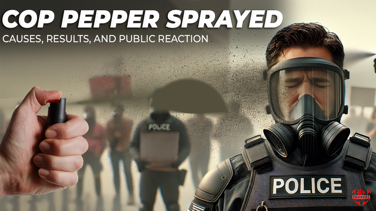 Cop Pepper Sprayed: Causes, Results, and Public Reaction - FIGHTSENSE