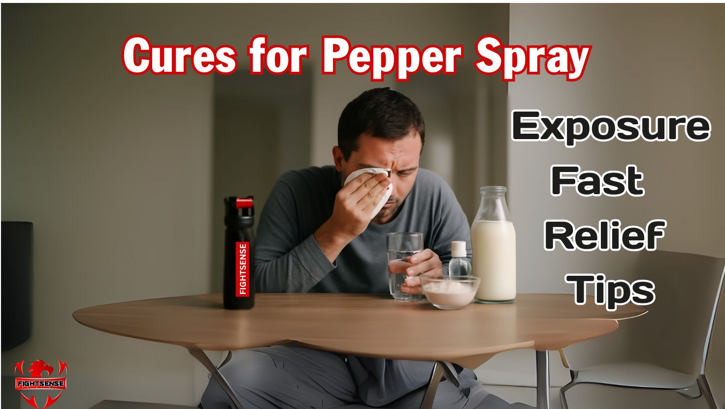 Cures for Pepper Spray Exposure: Fast Relief Tips - FIGHTSENSE