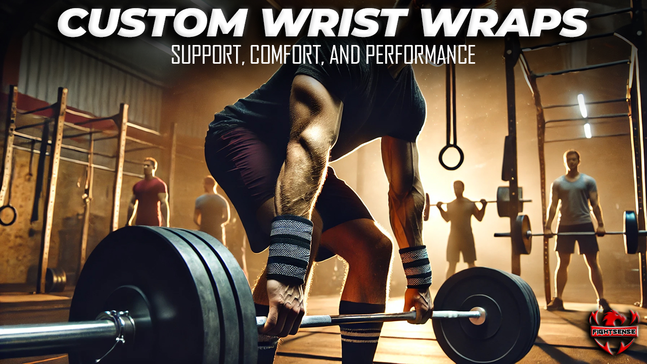 Custom Wrist Wraps: Support, Comfort, and Performance - FIGHTSENSE