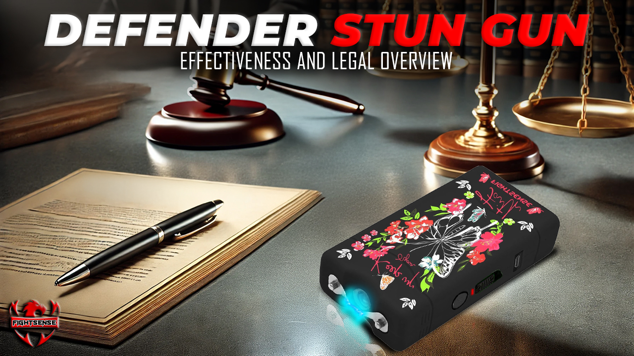 Defender Stun Gun: Effectiveness and Legal Overview - FIGHTSENSE