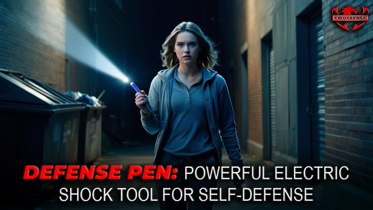 Defense Pen: Powerful Electric Shock Tool for Self-Defense - FIGHTSENSE