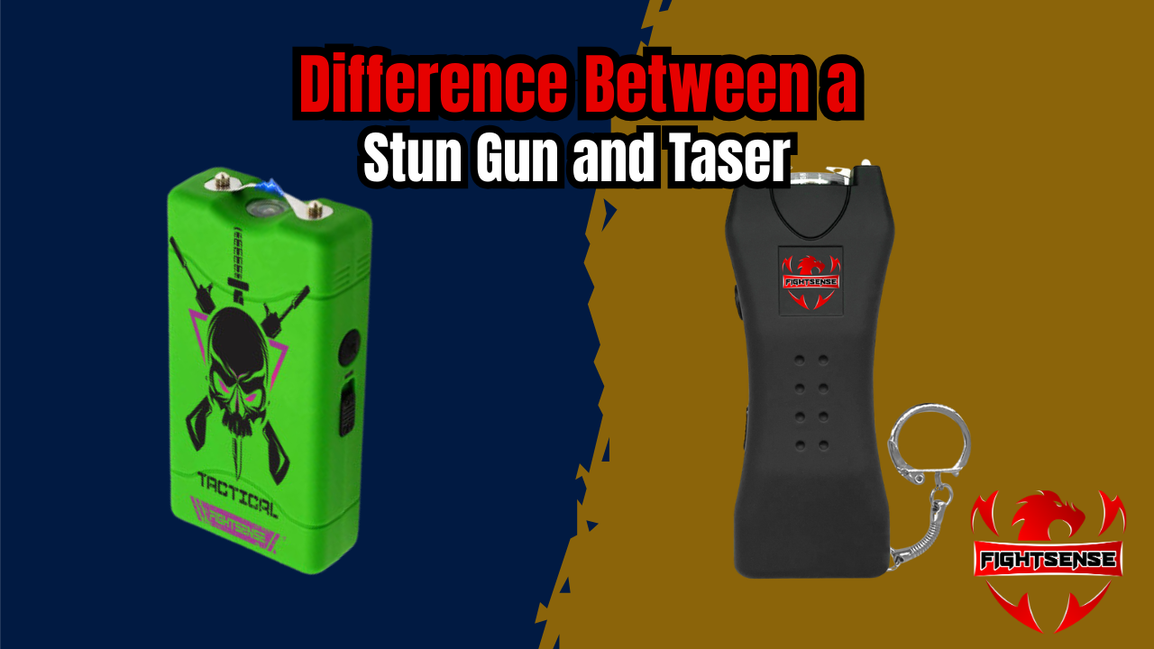 Difference Between A Stun Gun And Taser Fightsense