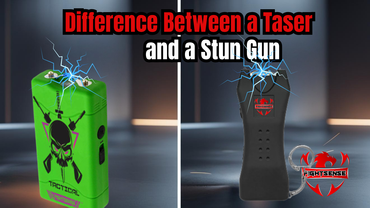 Difference Between a Taser and a Stun Gun Explained - FIGHTSENSE