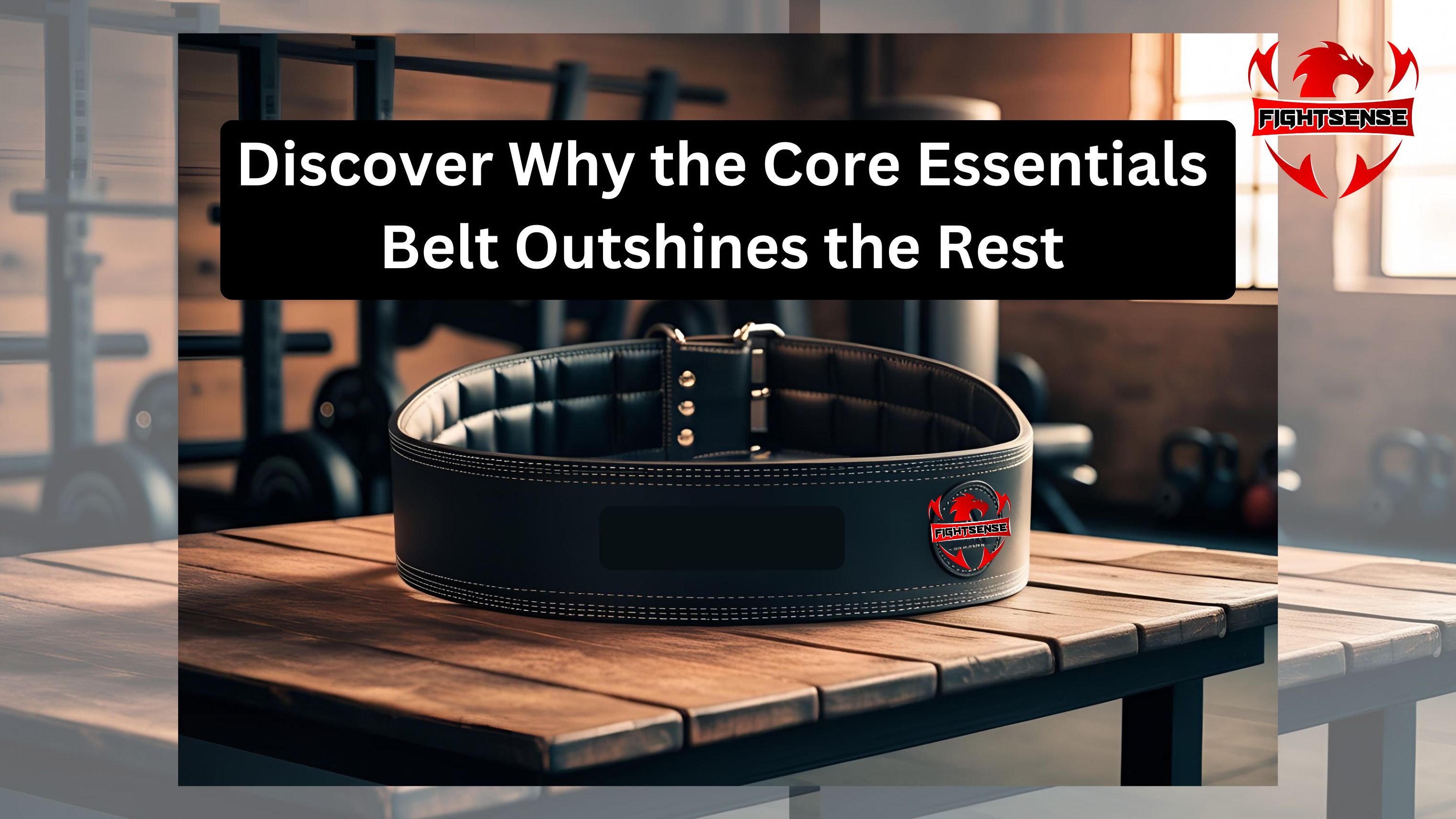 Discover Why the Core Essentials Belt Outshines the Rest - FIGHTSENSE
