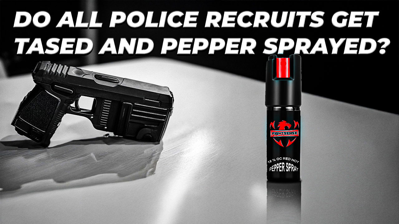 Do All Police Recruits Get Tased and Pepper Sprayed? - FIGHTSENSE
