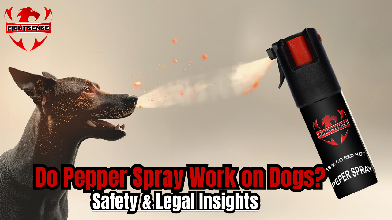 Do Pepper Spray Work on Dogs? Safety & Legal Insights - FIGHTSENSE