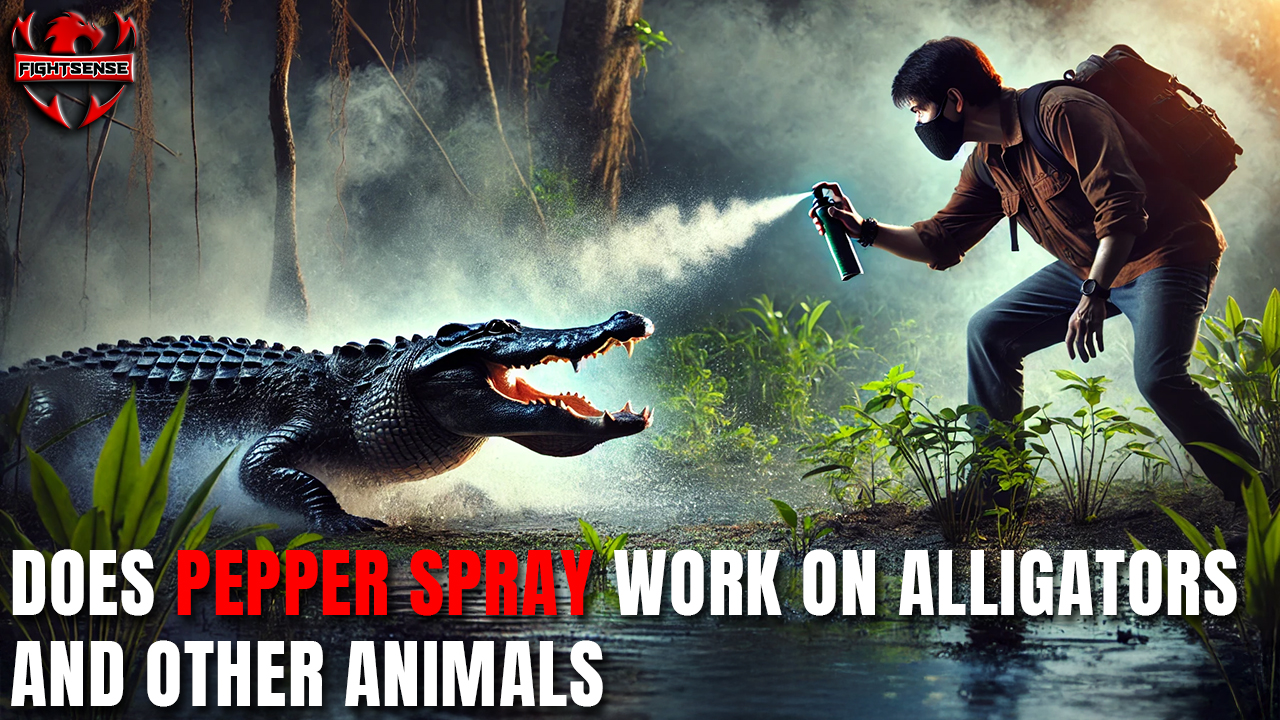 Does Pepper Spray Work on Alligators and Other Animals? - FIGHTSENSE