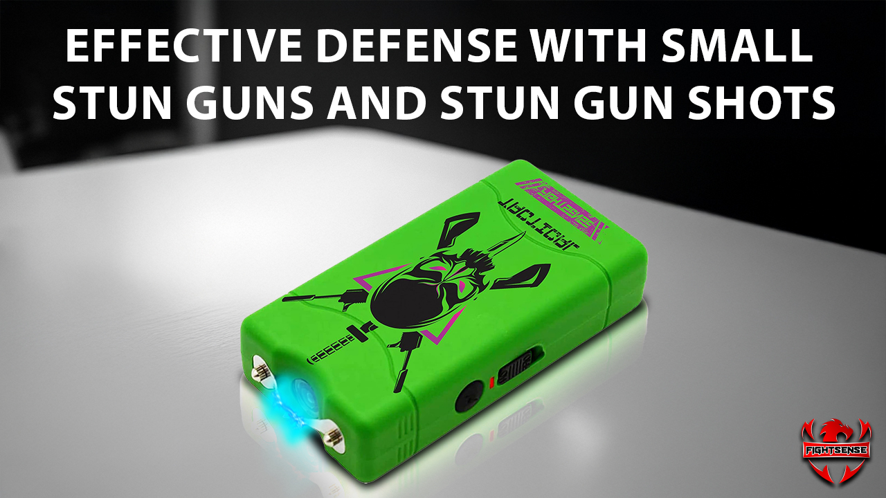 Small Stun Gun for Personal Safety and Protection - FIGHTSENSE