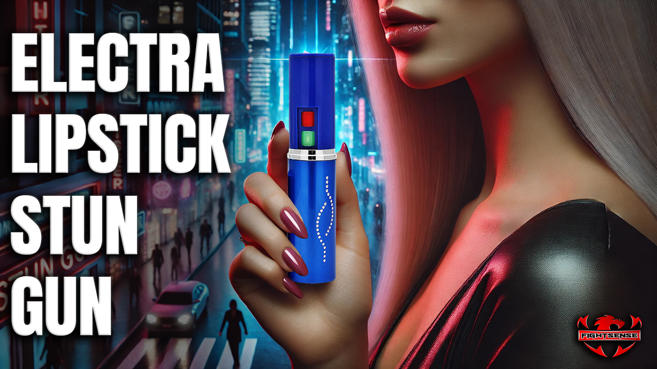 Electra Lipstick Stun Gun: Compact & Stylish Protection - FIGHTSENSE
