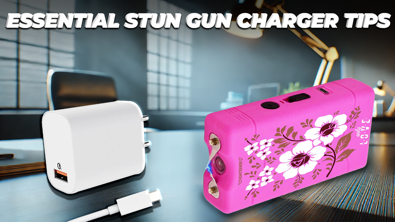 Power Your Safety: Essential Stun Gun Charger Tips - FIGHTSENSE