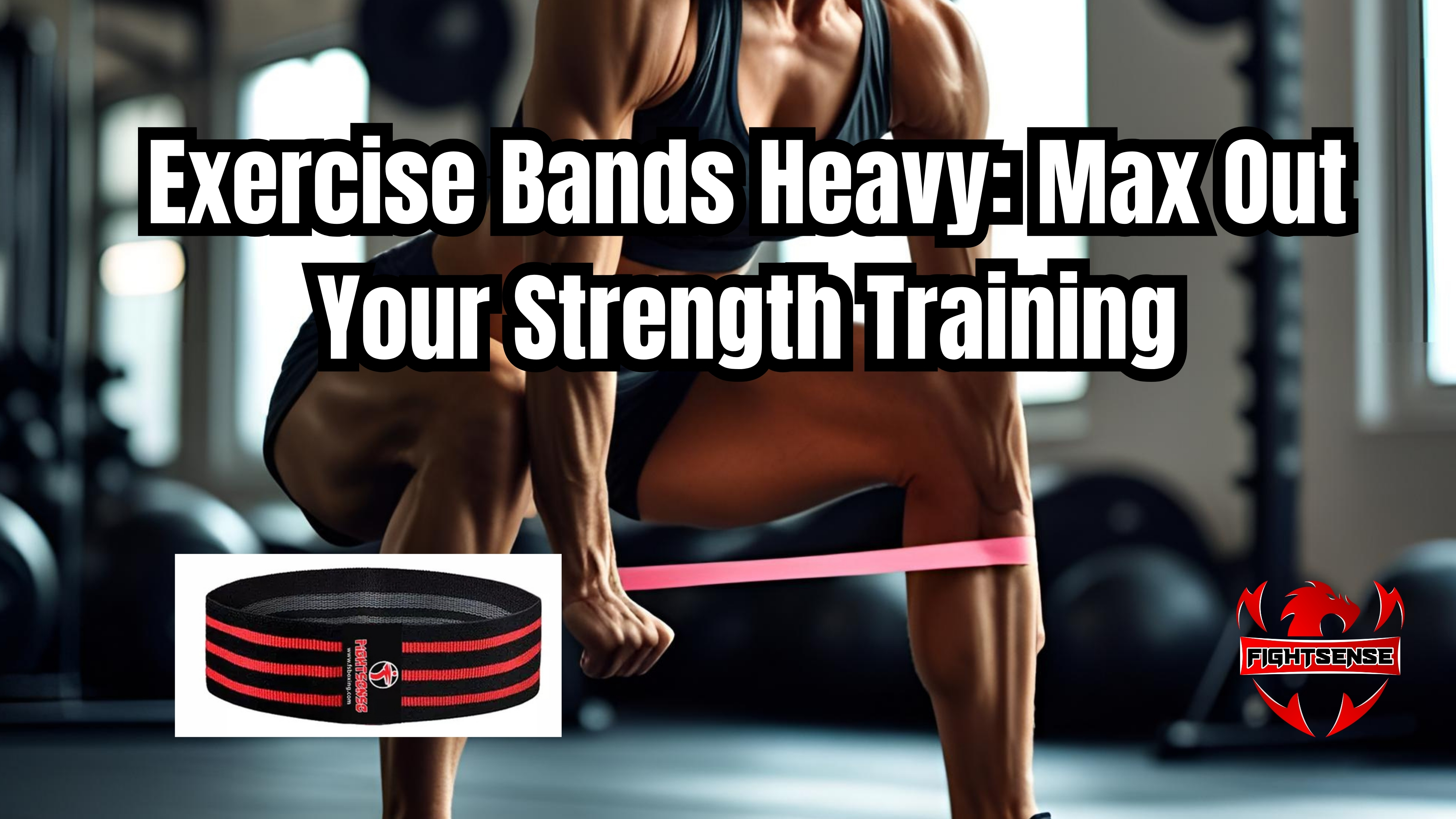 Exercise Bands Heavy: Max Out Your Strength Training - FIGHTSENSE
