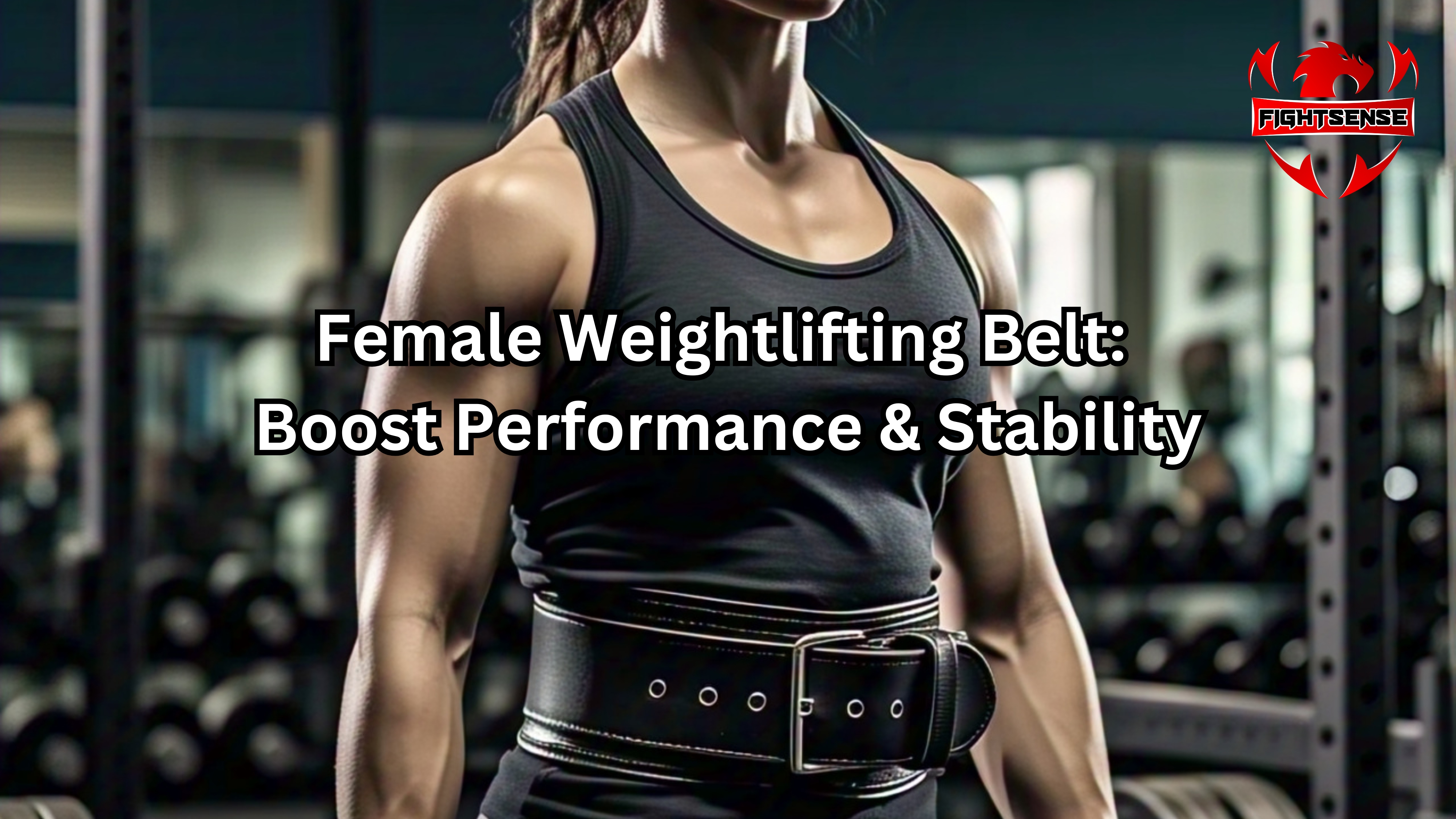 Female Weightlifting Belt: Boost Performance & Stability - FIGHTSENSE