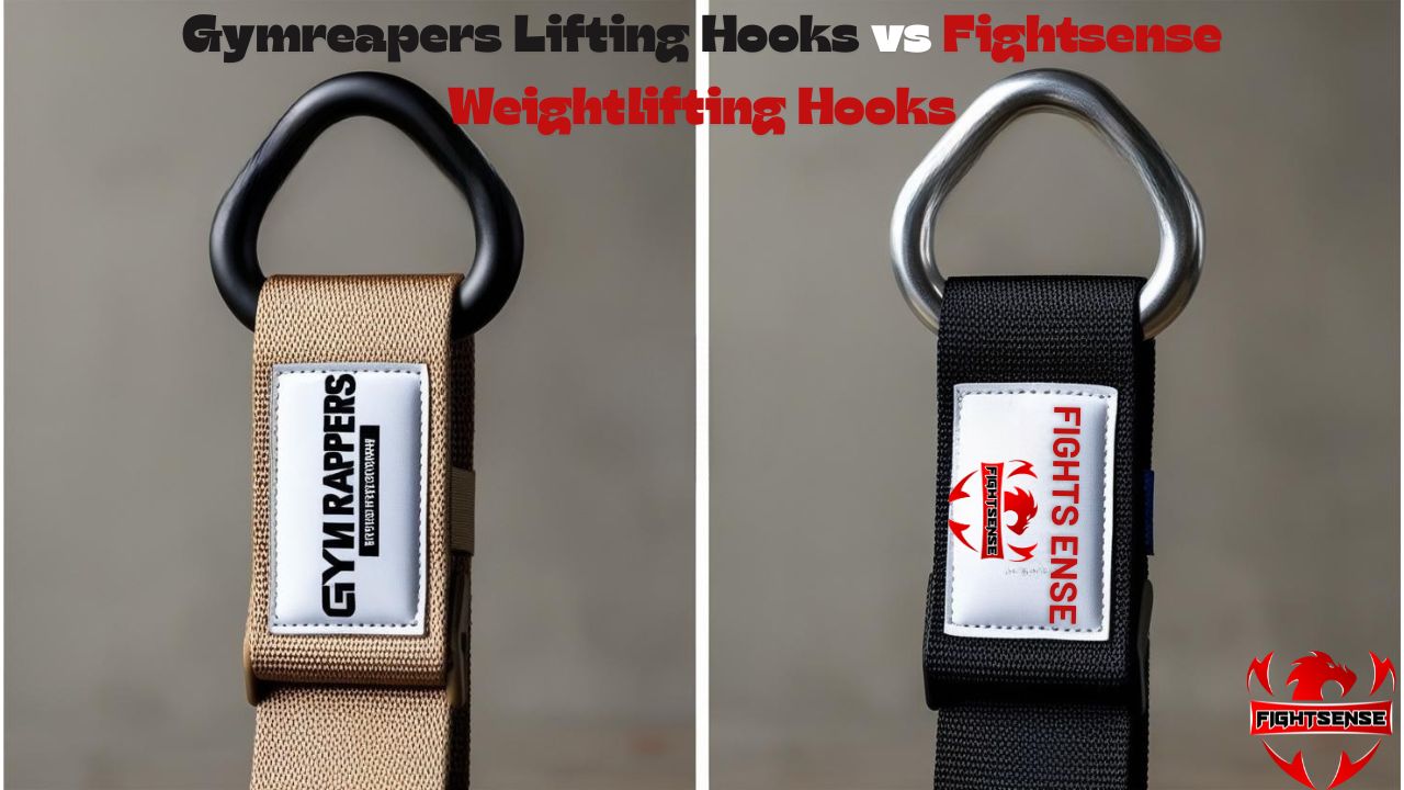 Gymreapers Lifting Hooks vs Fightsense Weightlifting Hooks - FIGHTSENSE