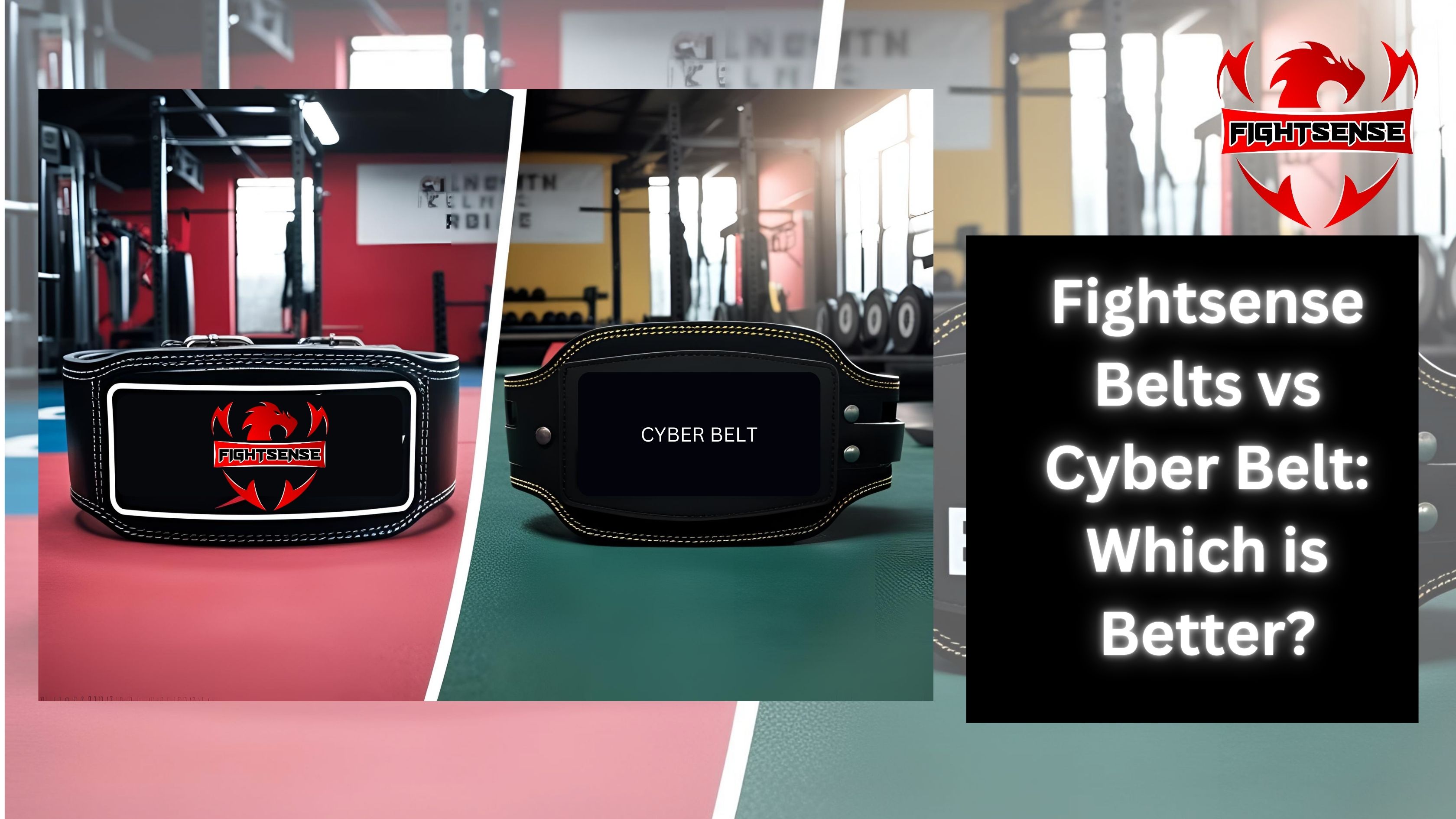 Battle of the Belts: Fightsense vs Cyber Belt Comparison - FIGHTSENSE