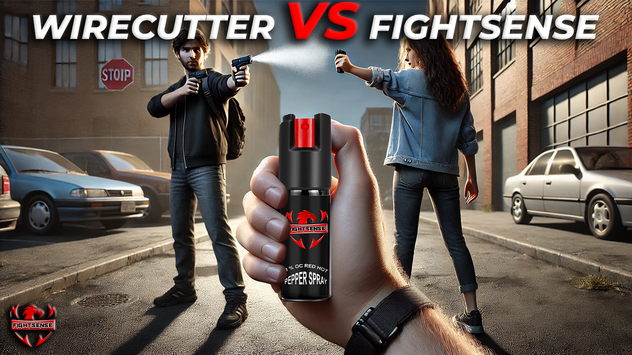 Fightsense vs. Wirecutter Pepper Spray: Why Fightsense Wins - FIGHTSENSE