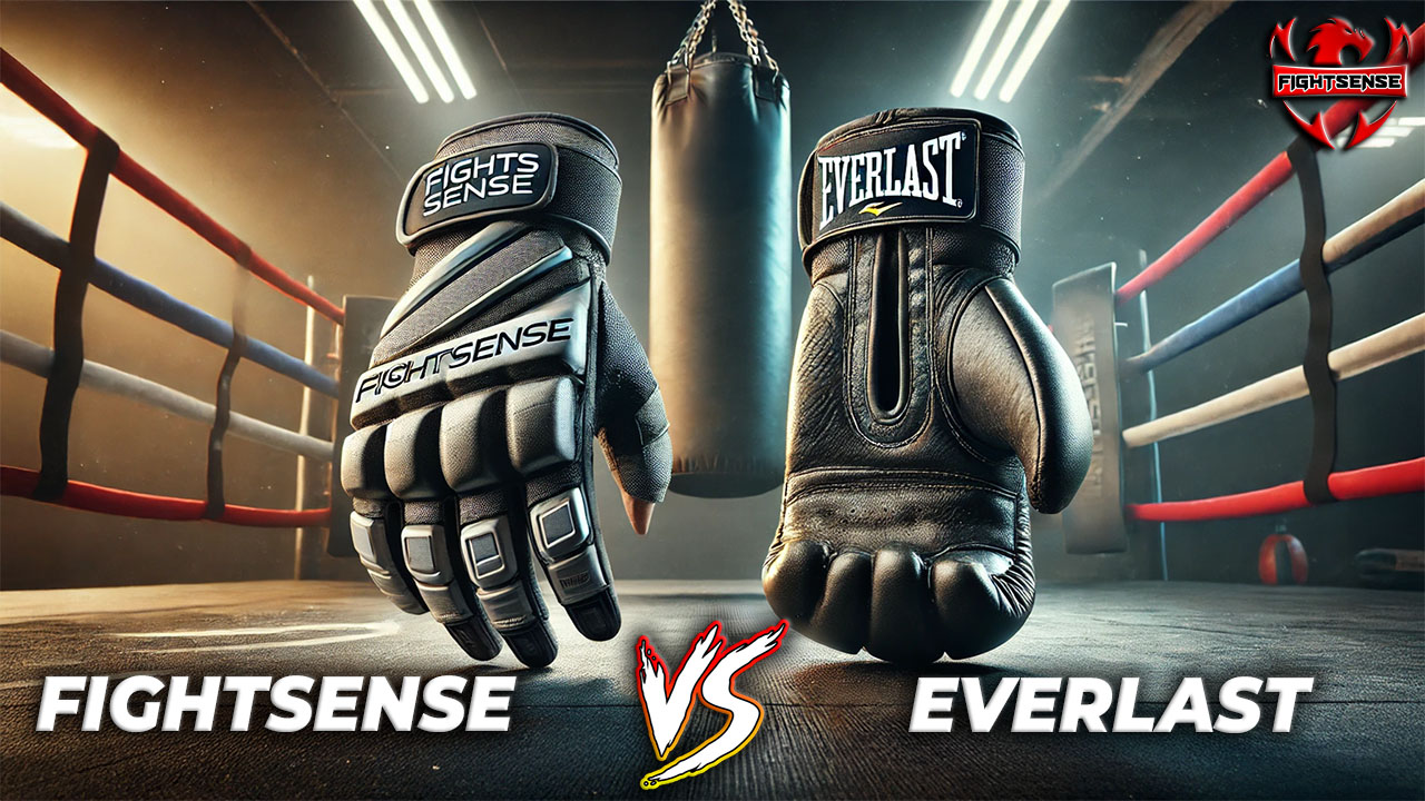 FightSense vs Everlast Punching Bag Gloves: Gear Battle - FIGHTSENSE