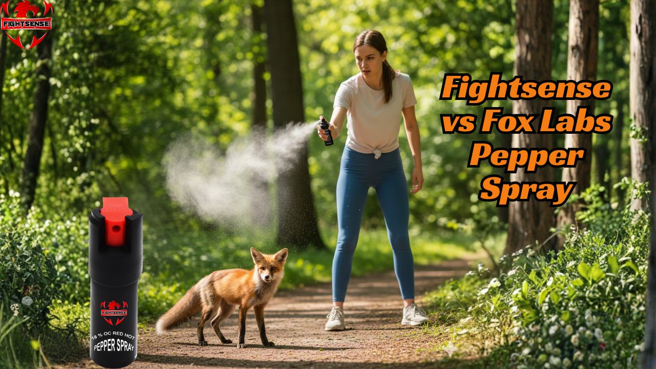 Fightsense vs Fox Labs Pepper Spray - FIGHTSENSE