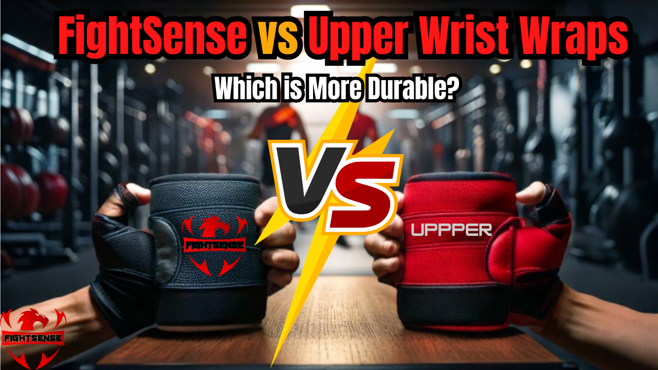 Fightsense vs Upper Wrist Wraps: Which is More Durable? - FIGHTSENSE