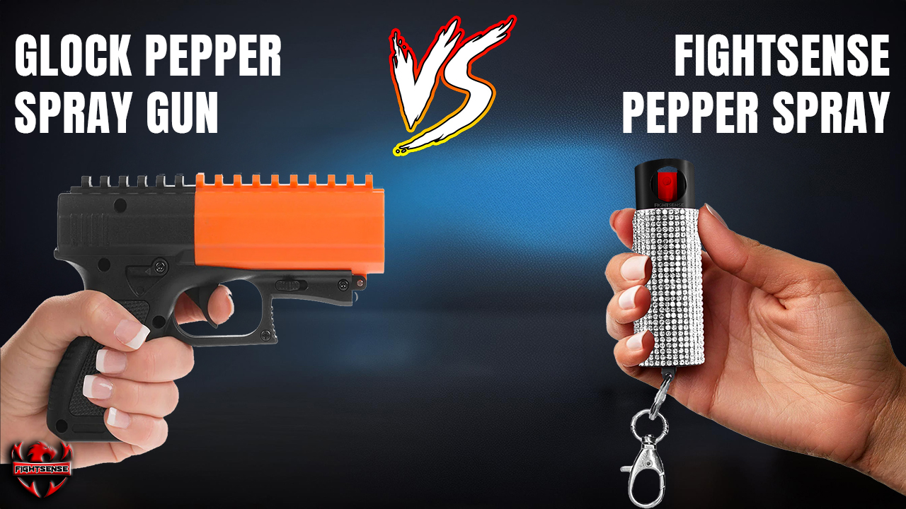 Glock Pepper Spray Gun vs. FightSense: Best Choice? - FIGHTSENSE