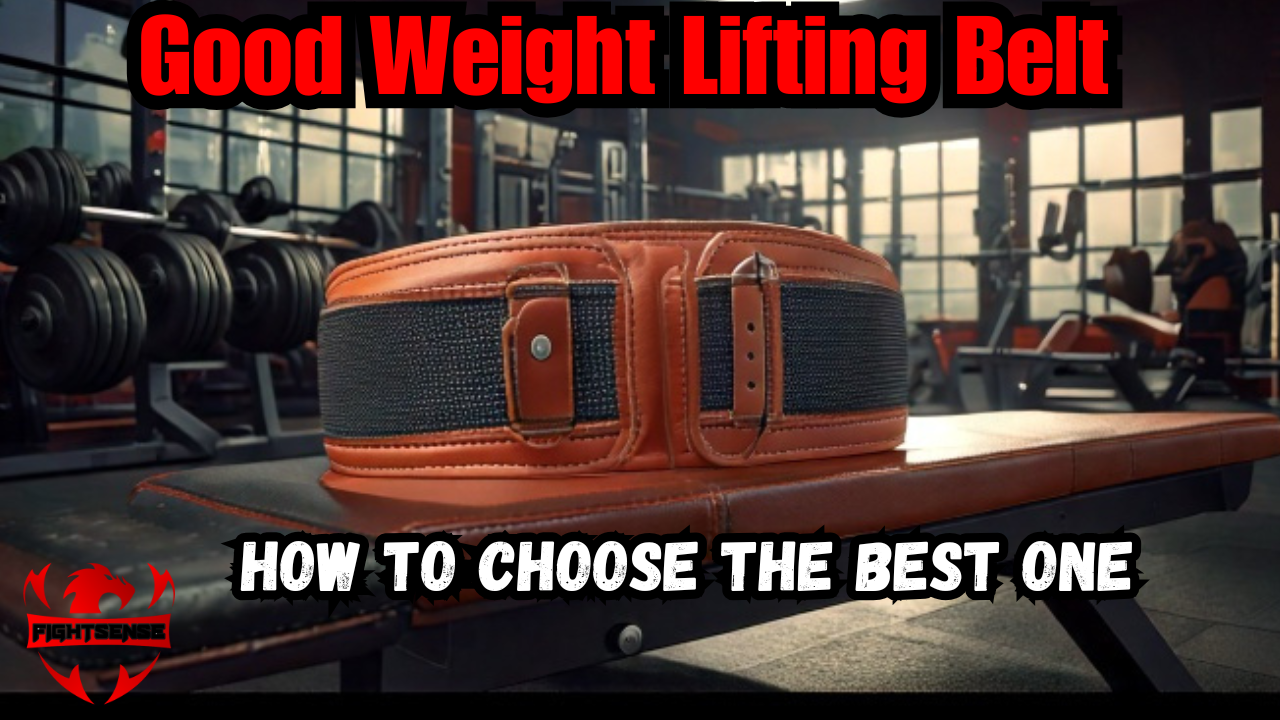 Good Weight Lifting Belt: How to Choose the Best One - FIGHTSENSE