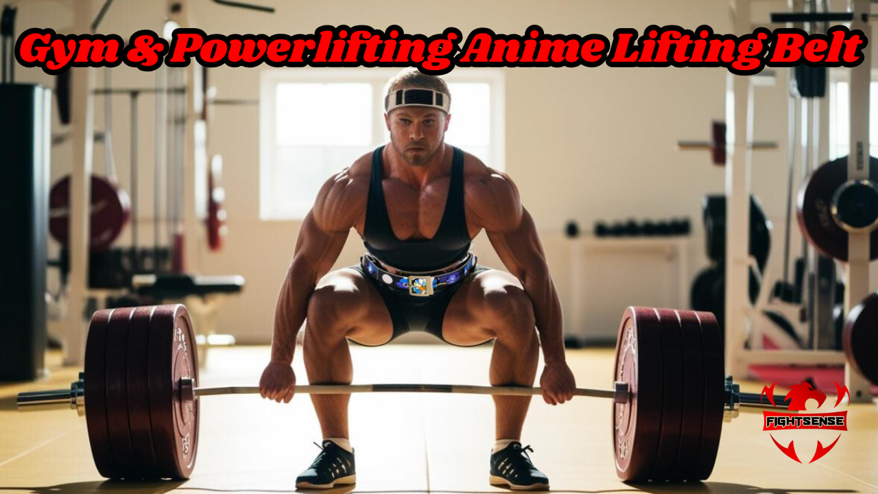 Gym & Powerlifting Anime Lifting Belt - FIGHTSENSE