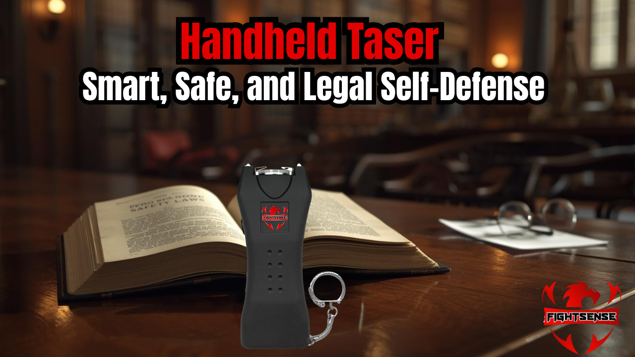 Handheld Taser: Smart, Safe, and Legal Self-Defense - FIGHTSENSE