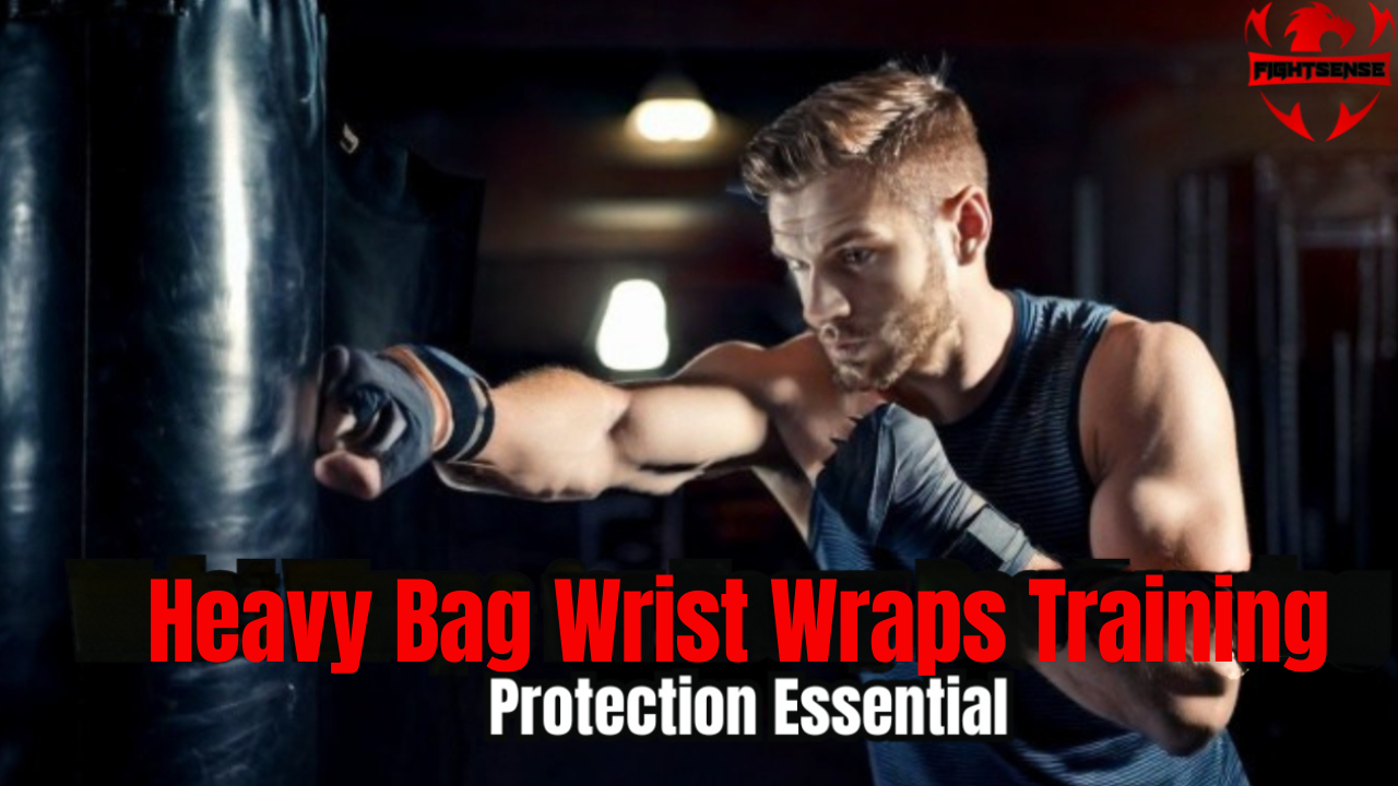Heavy Bag Wrist Wraps Training: Protection Essential - FIGHTSENSE