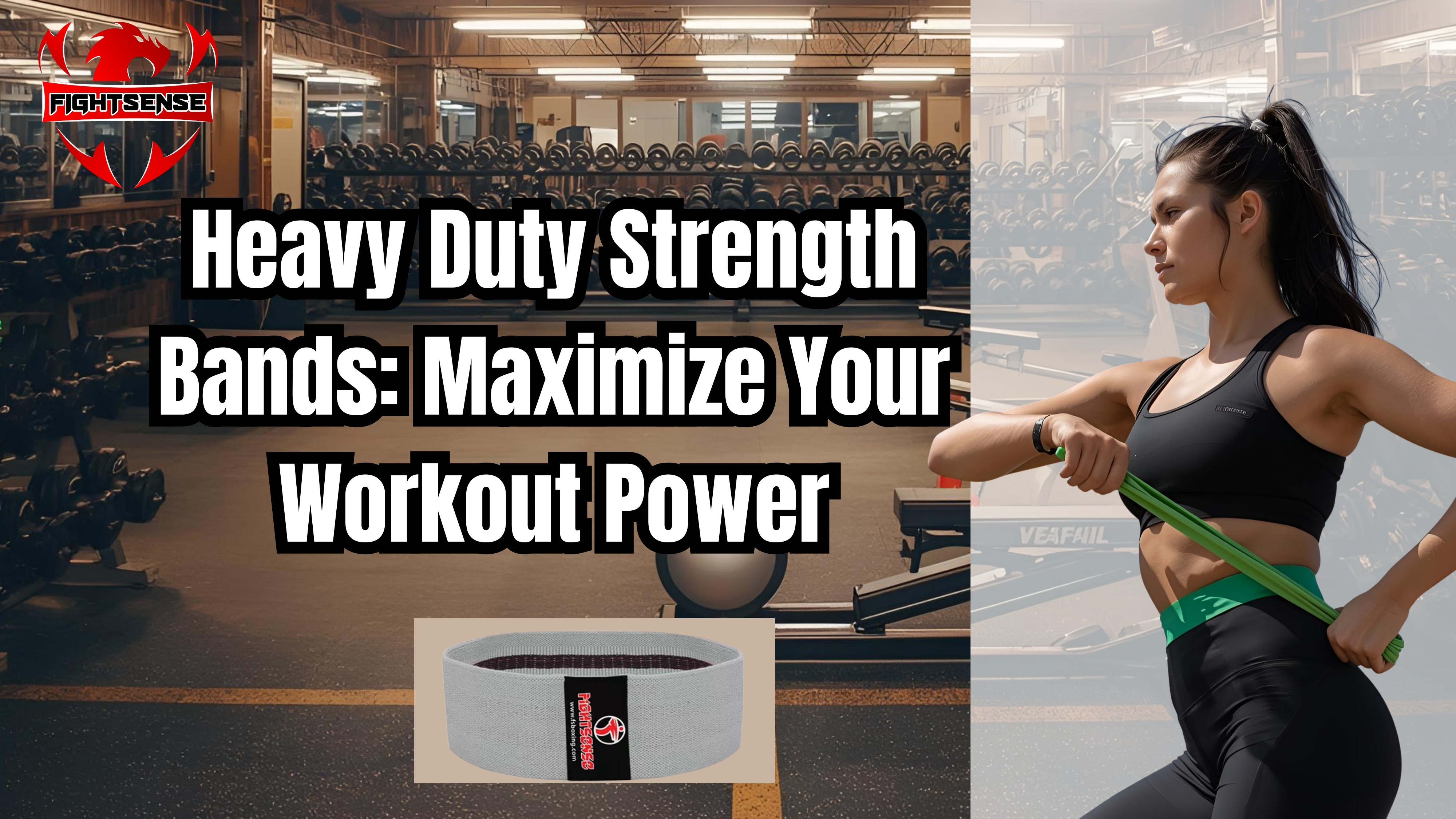 Heavy Duty Strength Bands: Maximize Your Workout Power - FIGHTSENSE