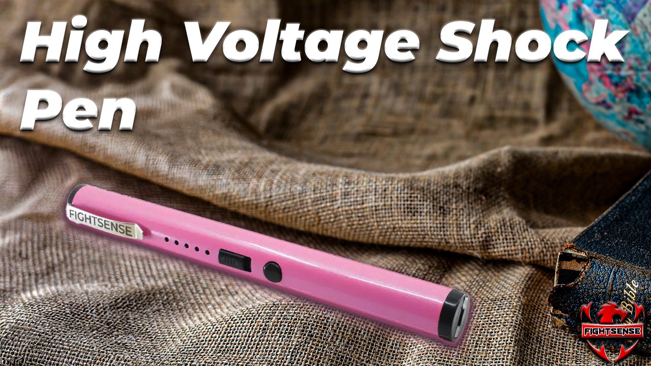 High Voltage Shock Pen: An Effective Self-Defense Tool - FIGHTSENSE