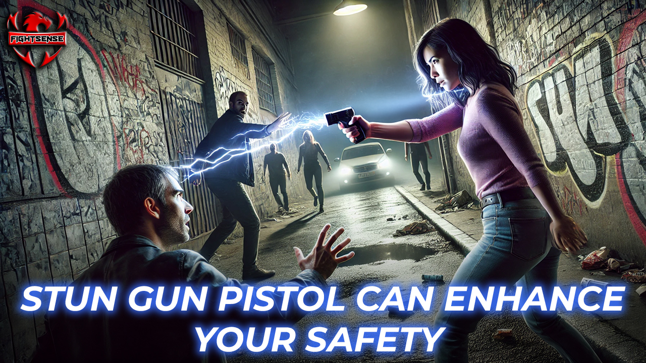 How a Stun Gun Pistol Can Enhance Your Safety - FIGHTSENSE