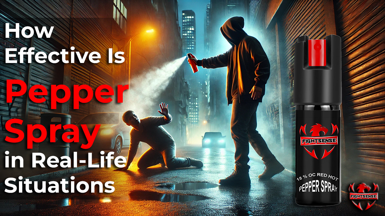 How Effective Is Pepper Spray in Real-Life Situations? - FIGHTSENSE