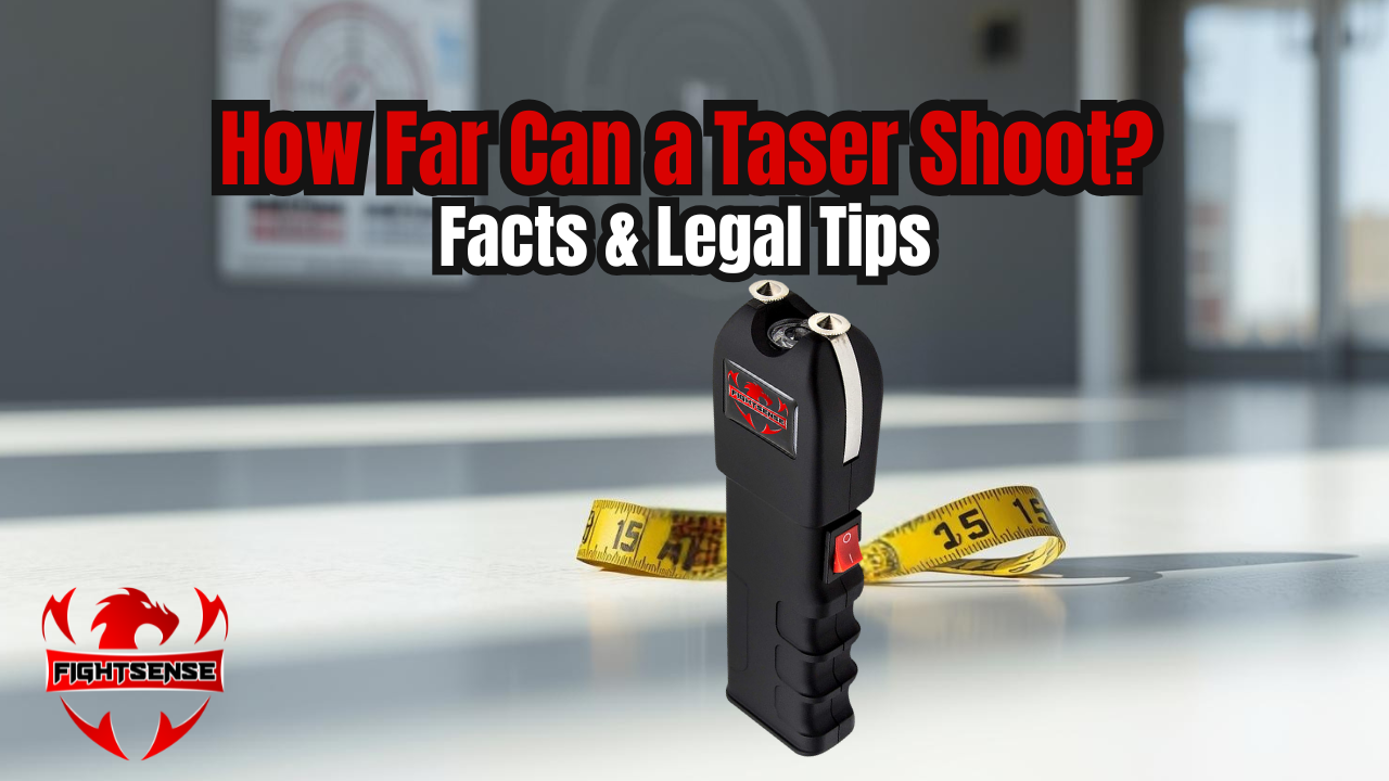 How Far Can Tasers Shoot? Facts & Legal Tips - FIGHTSENSE
